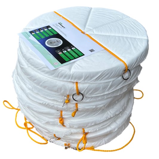 OilHungry - Floating Oil Absorbent Pads (10 Pack)
